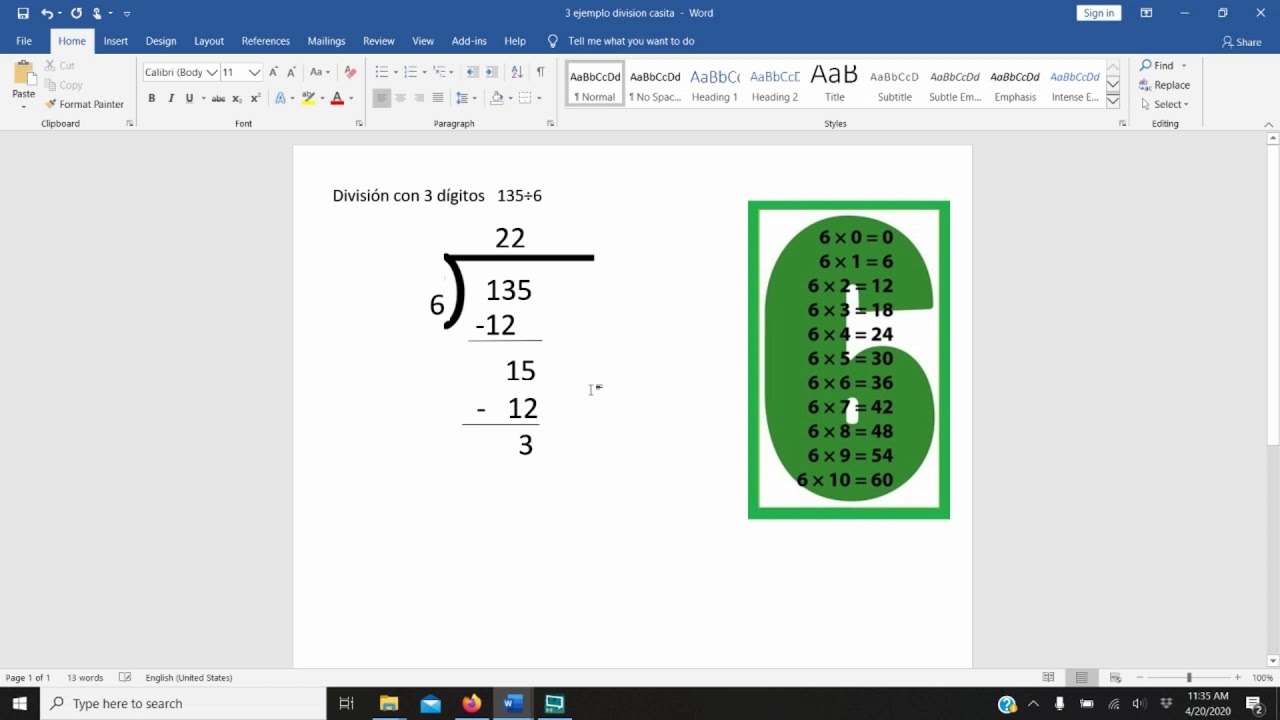 DIVISIÓN con la casita🏠 - YouTube