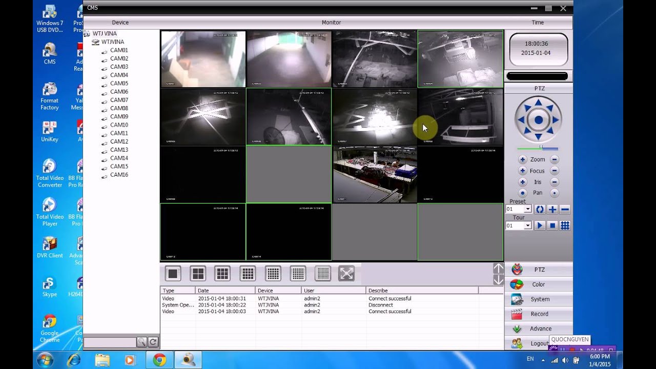 Hướng dẫn cài đặt phần mềm CMS để xem camera - YouTube