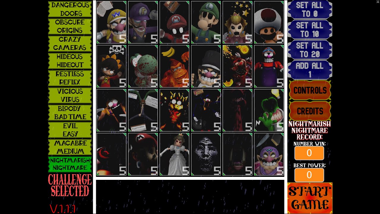 Five Nights at Wario's: Custom Nightmare || Evil Easy - YouTube