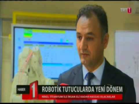 Robotik Tutucularda Yeni Dönem - TRT 1 Ana Haber - 28 Şubat 2016