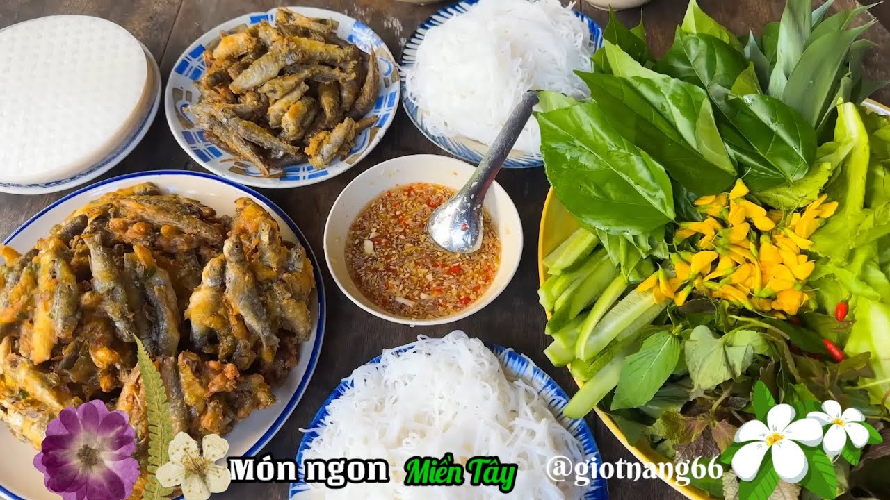Món ngon Miền Tây...( Delicious dishes from young linh fish) - YouTube