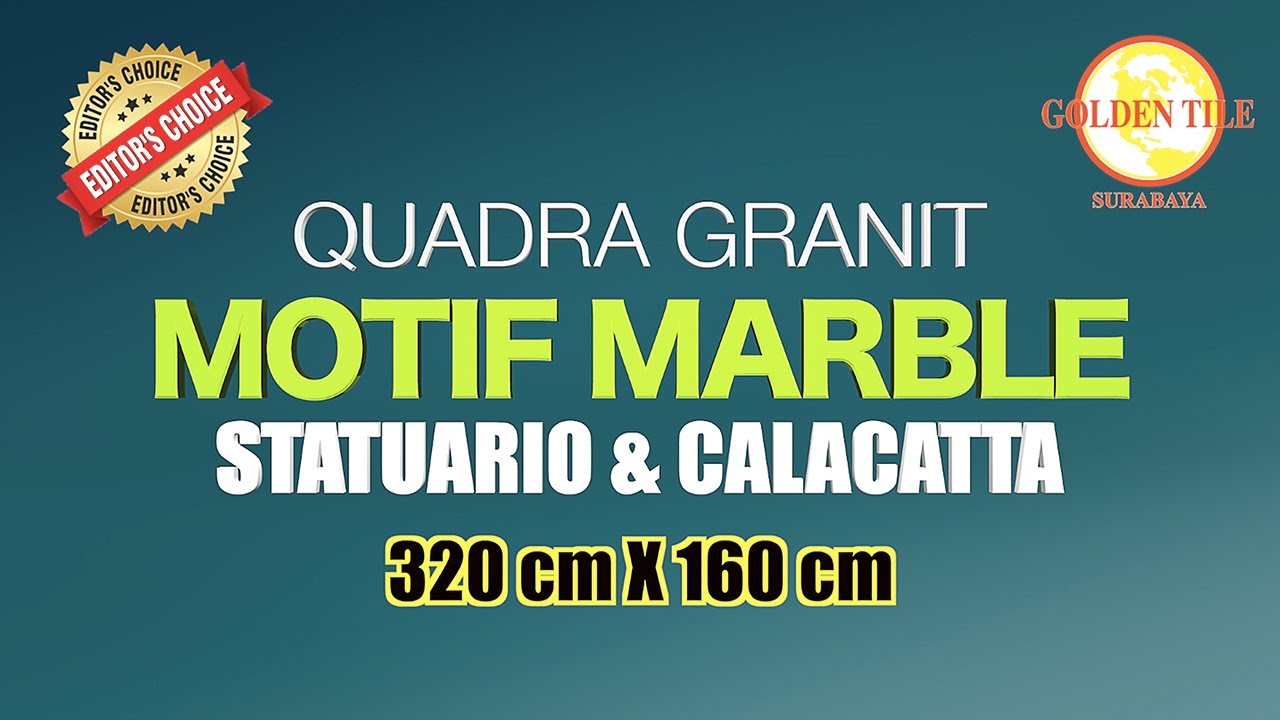 Granit Motif Marbel QUADRA - Statuario Bianco and Calacatta Bianco ...