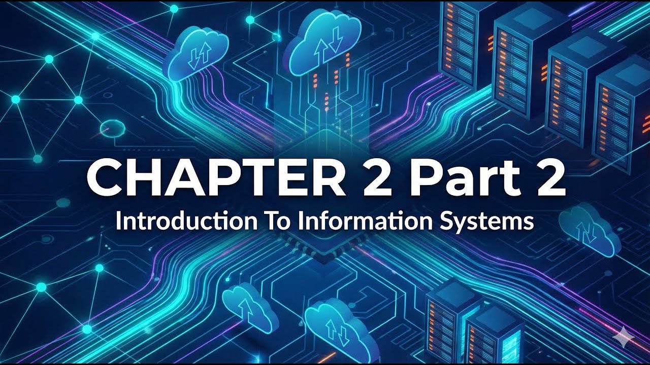 Introduction To Information Systems Chapter 2 Part 2. - YouTube