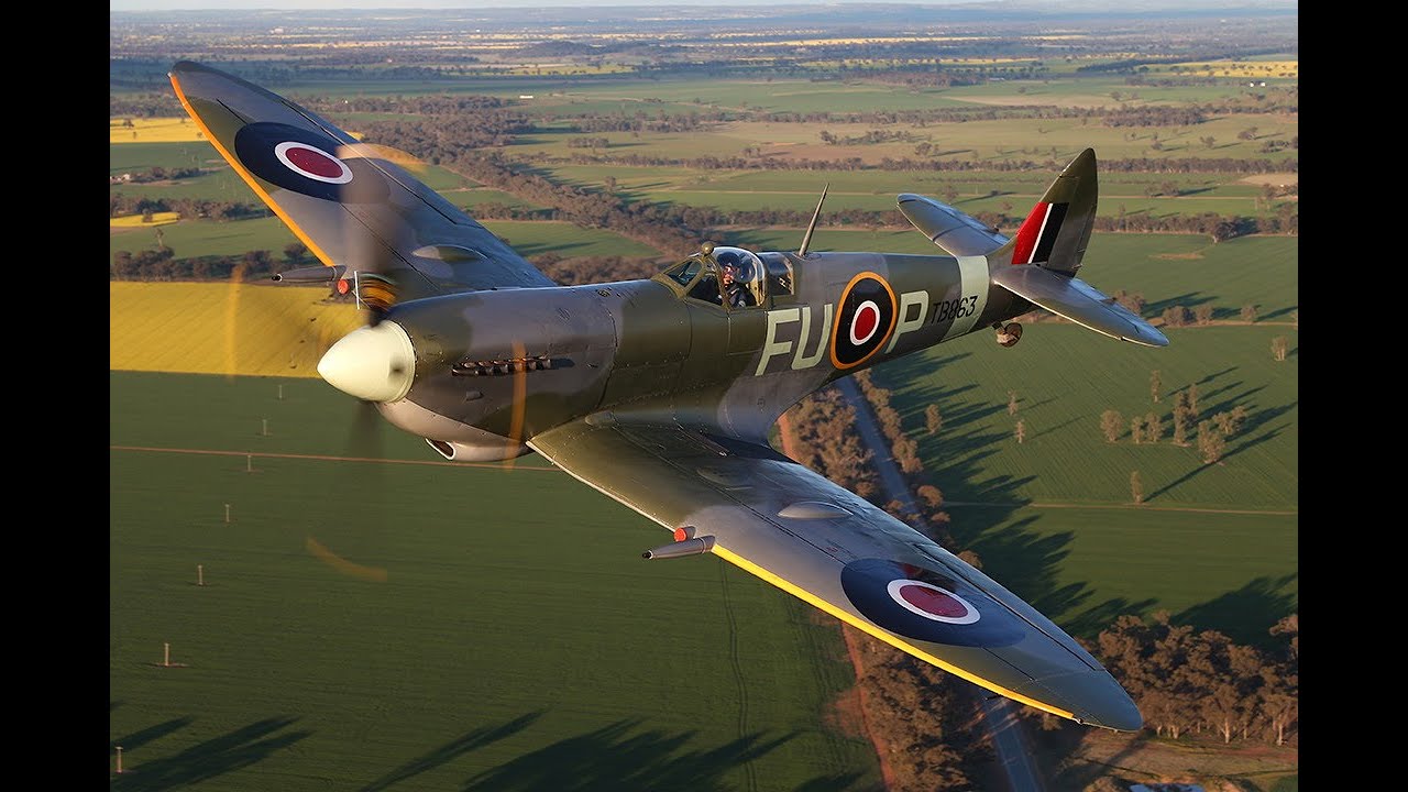 Spitfire Supermarine X - Fighter Aircraft RAF 3D Model Preview - YouTube