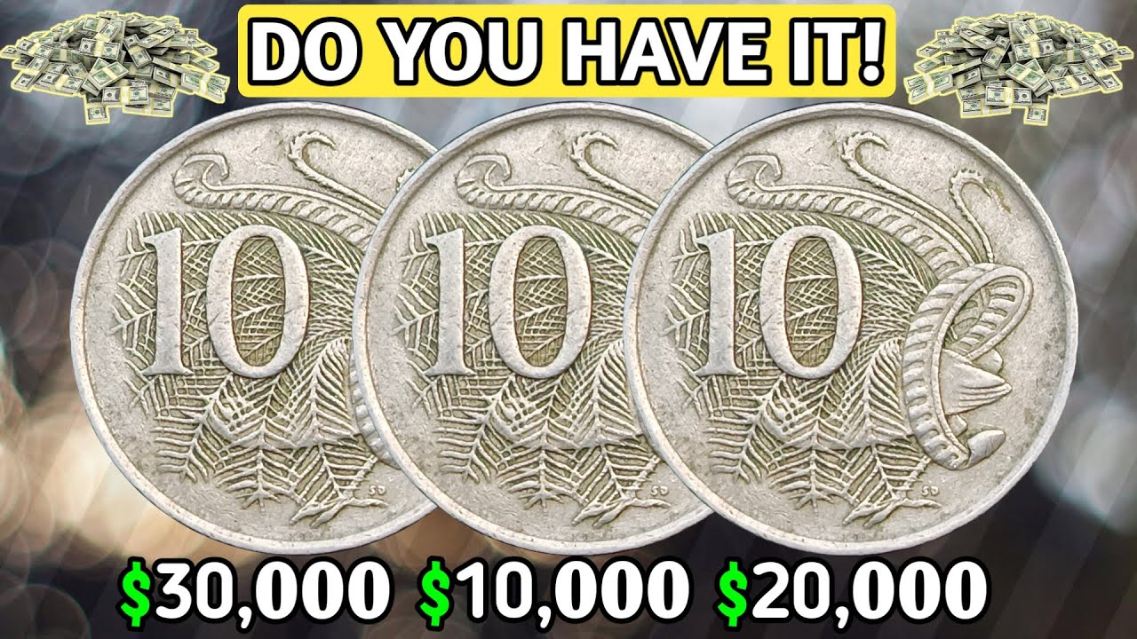 Don't Spend This 5 Rarest & Most Expensive Australian 10 Cent Coins ...