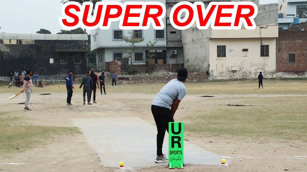 SUPER OVER WHAT CRICKET MATCH ARSLAN BUTT ZAMAN YOUSAF KASHI KOT VS ...