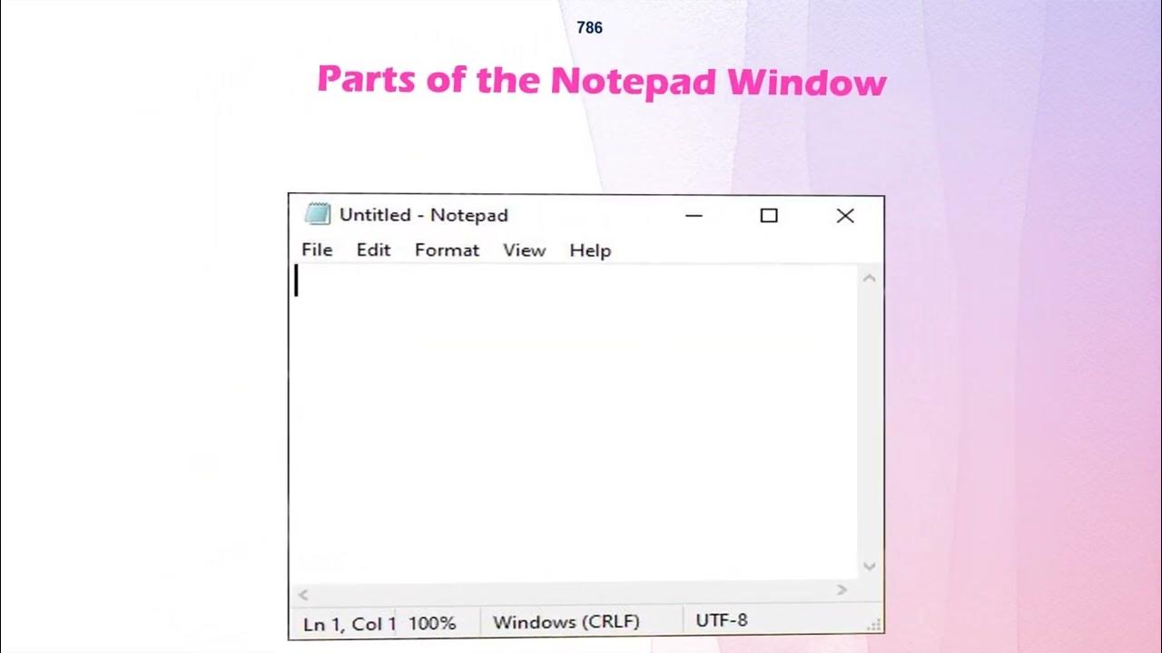 Notepad | Grade 1 | Computer - YouTube
