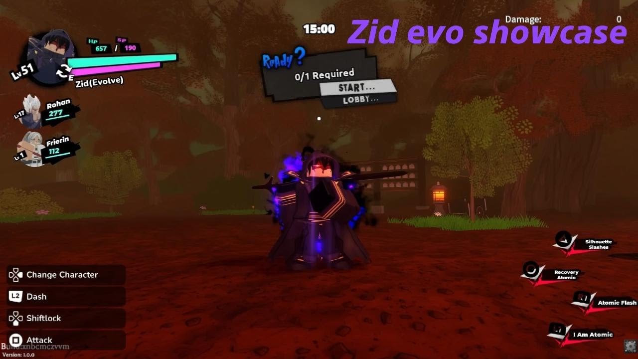 Showcase of Zid Evolved in Anime Saga - YouTube