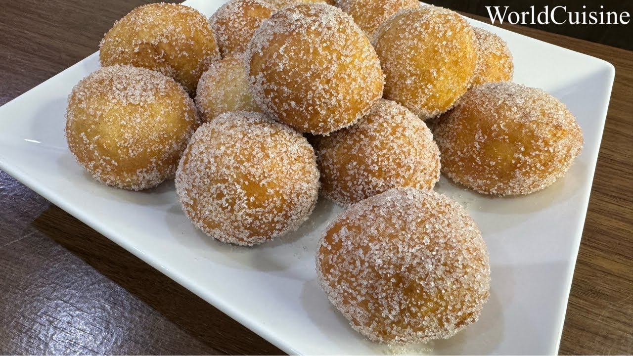 Donut Balls | Bubble Donuts Recipe by World Cuisine - YouTube