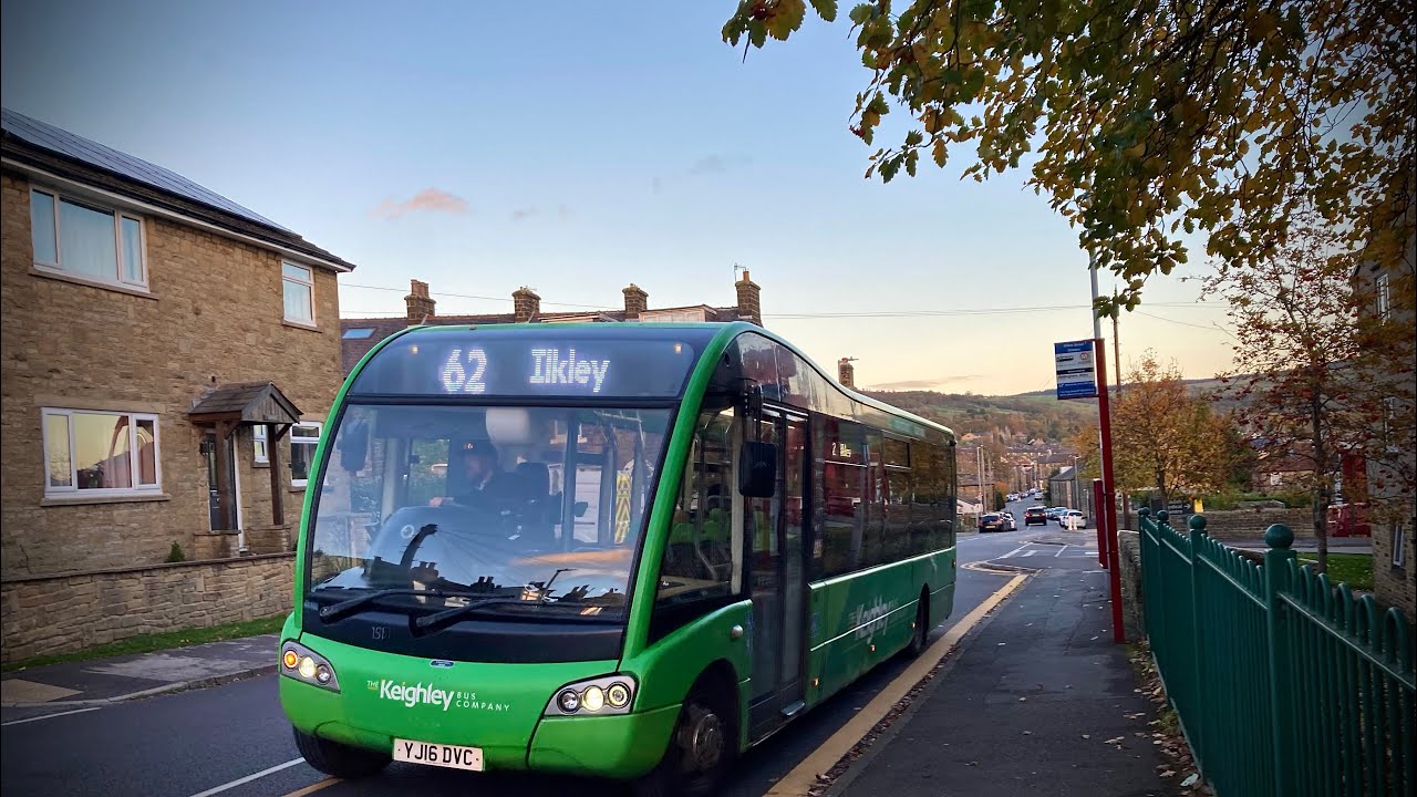 Keighley Bus Company 151-YJ16 DVC on the 62 - YouTube