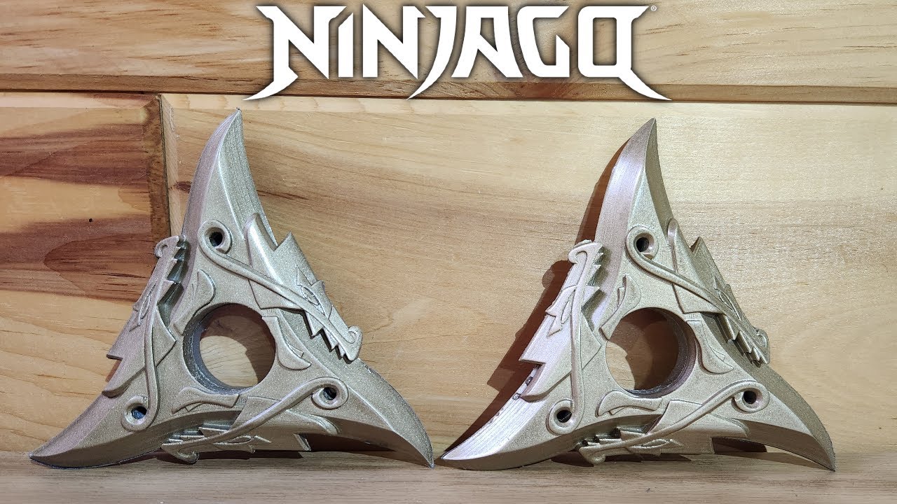 How to make Lego Ninjago Shuriken of ice - YouTube