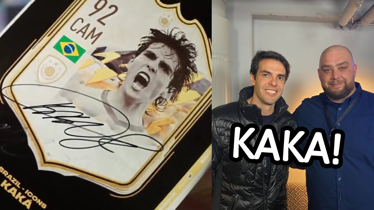 How Kaka signs Football Shirts - YouTube