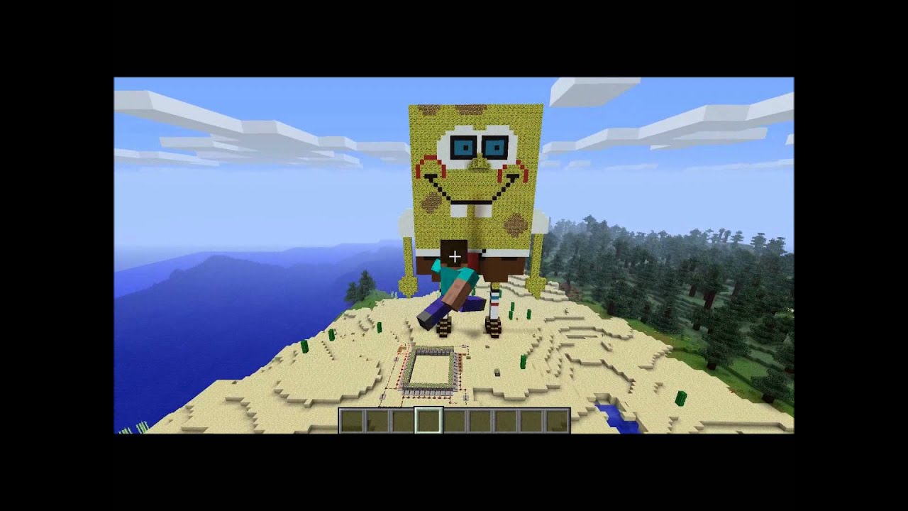 Minecraft: Build 1 The Biggest Spongebob [HD] - YouTube