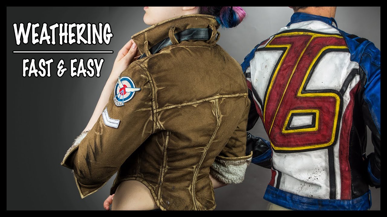 Used Look / Weathering - schnell & einfach Costume Tutorial - YouTube