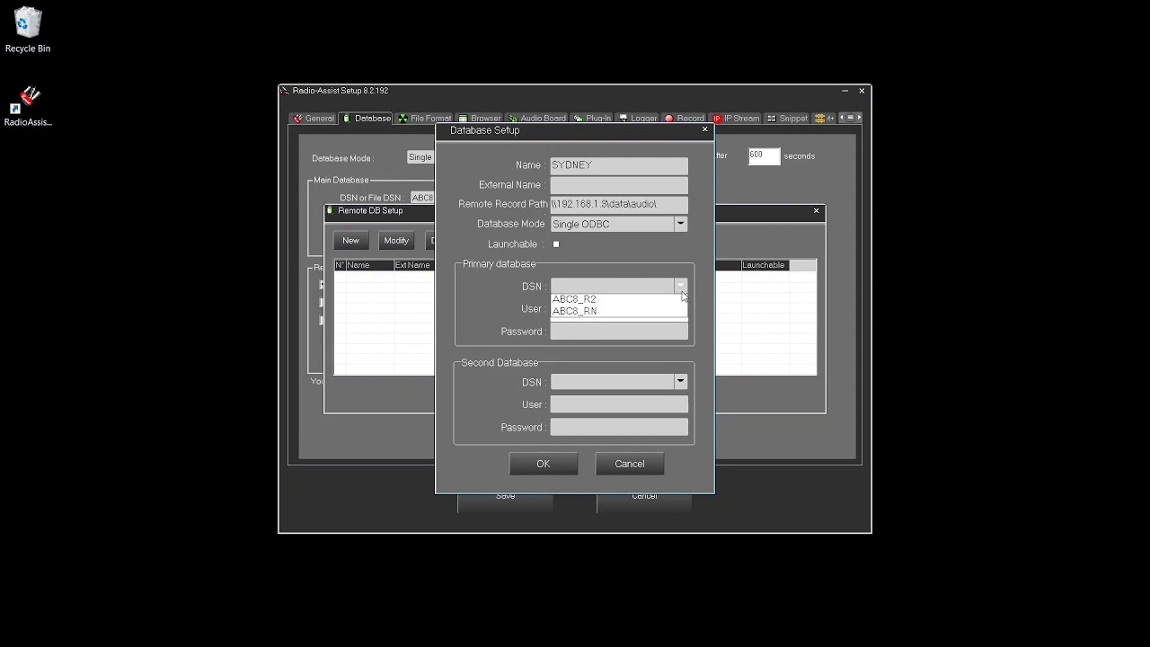 NETIA RadioAssist : Remote database and launcher. - YouTube