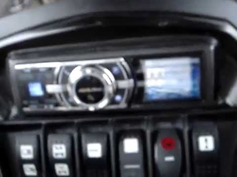 can am commander x sound system - YouTube