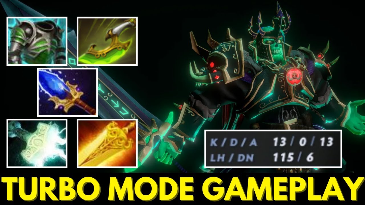 [Turbo Mode] Dota 2 Wraith King Hard Carry Godlike Mode Unkillable ...