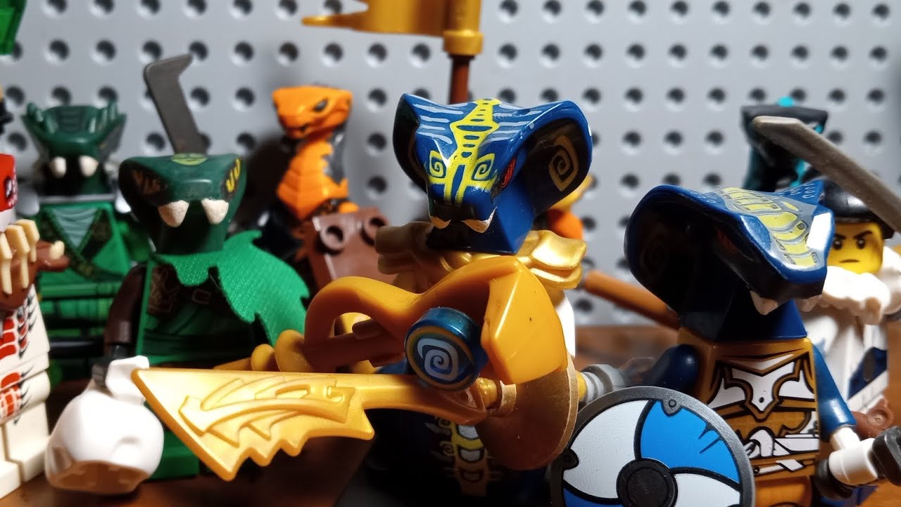 Lego Ninjago Serpentine Army!!! ( Post Merge! ) Customs, and more ...