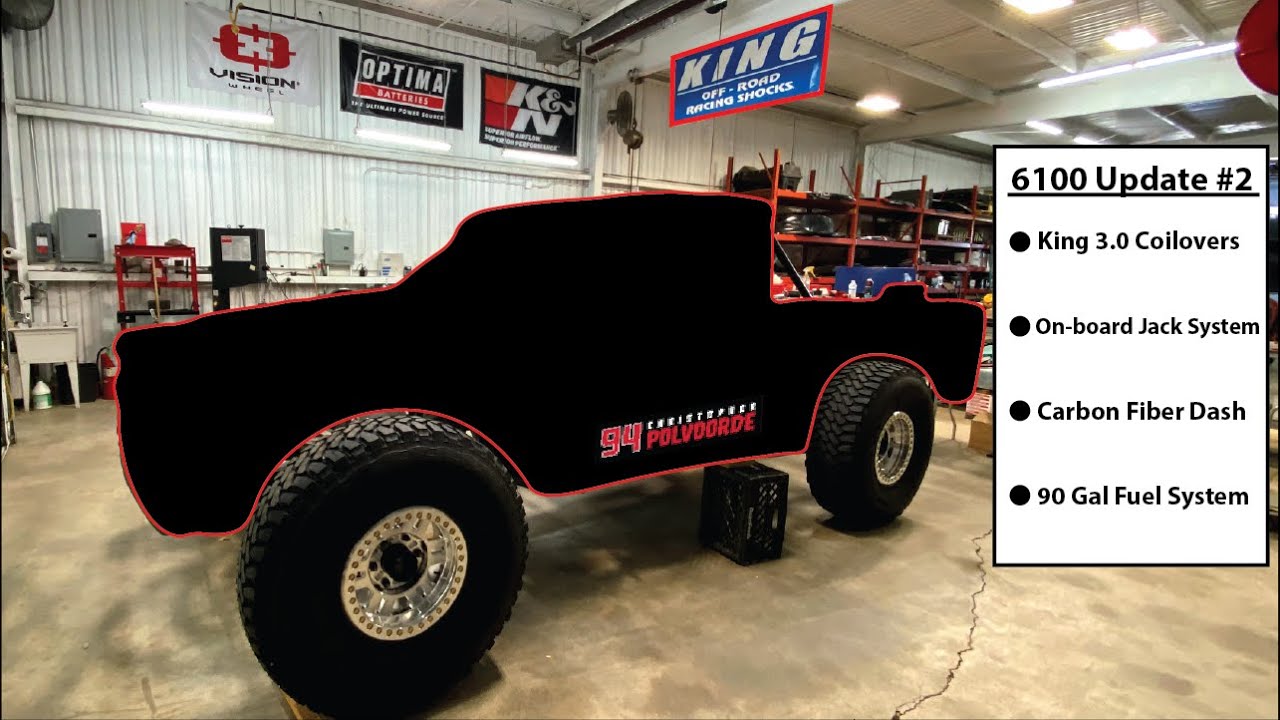 First Mason Motorsports Trophy Truck with King Shocks?! | 6100 Update 2 ...