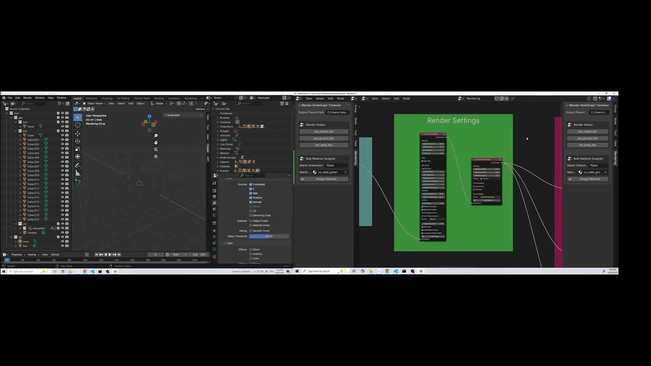 [Blender Node Based layering] Overview demonstration - YouTube
