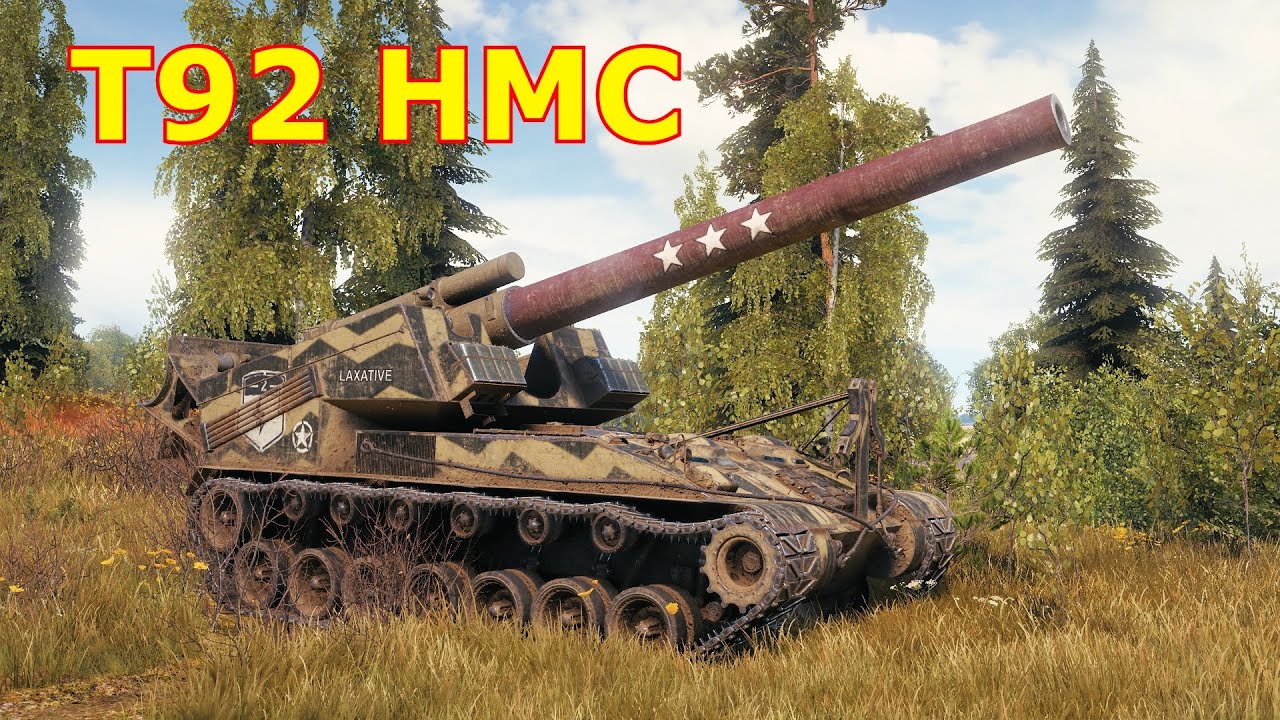 World of Tanks T92 HMC - Unstoppable 240mm Blast #6 - YouTube