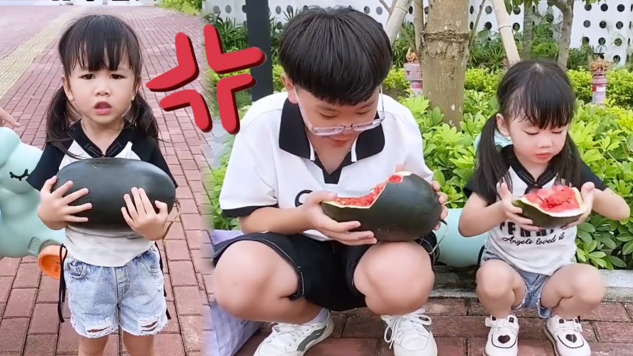 這爸爸帶娃也太不靠譜了，兒子閨女都不要了嗎？還是閨女有經驗啊！ 【蘇馨呀】 - YouTube