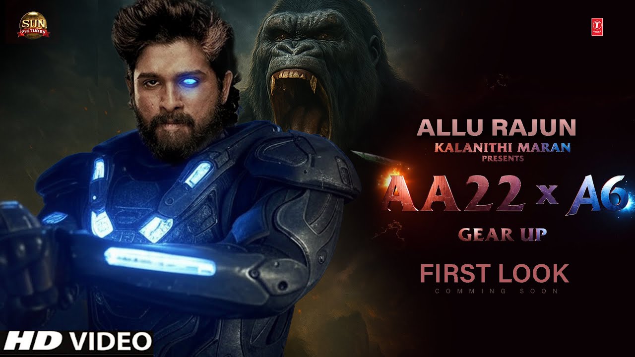 AA22xA6 First Look Trailer | Allu Arjun | Atlee Kumar | Sun Pic| Allu Arjun New Movie Release ...