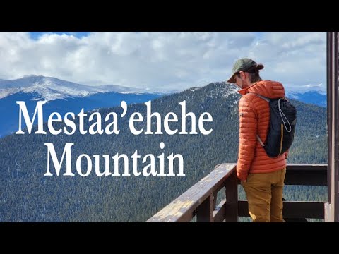 Staying the Night in a Fire Tower | Colorado Winter Hiking in 4k - YouTube