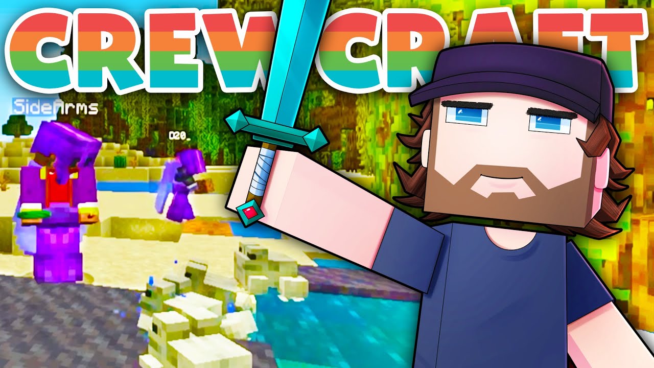 NEW 1.19 Minecraft Update! - The CrewCraft Realm! (Episode 44) Minecraft - YouTube