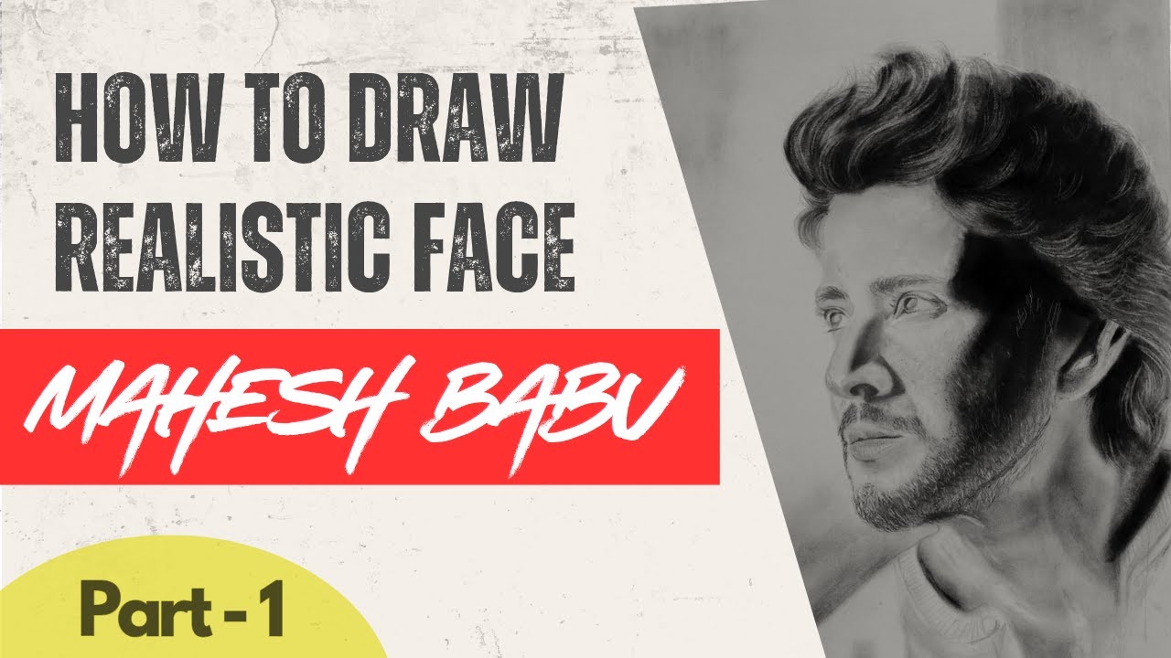How to Draw Relalistic Mahesh Babu/ Mahesh Babu Drawing/Realistic ...