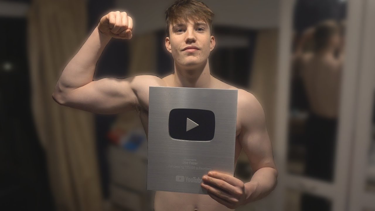 Silver Play Button Unboxing + New Workout Programme | Skinny Kid ...
