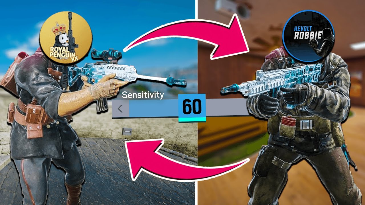 I 1v1 Revolt Robbie BUT We SWAPPED Sensitivity's - YouTube