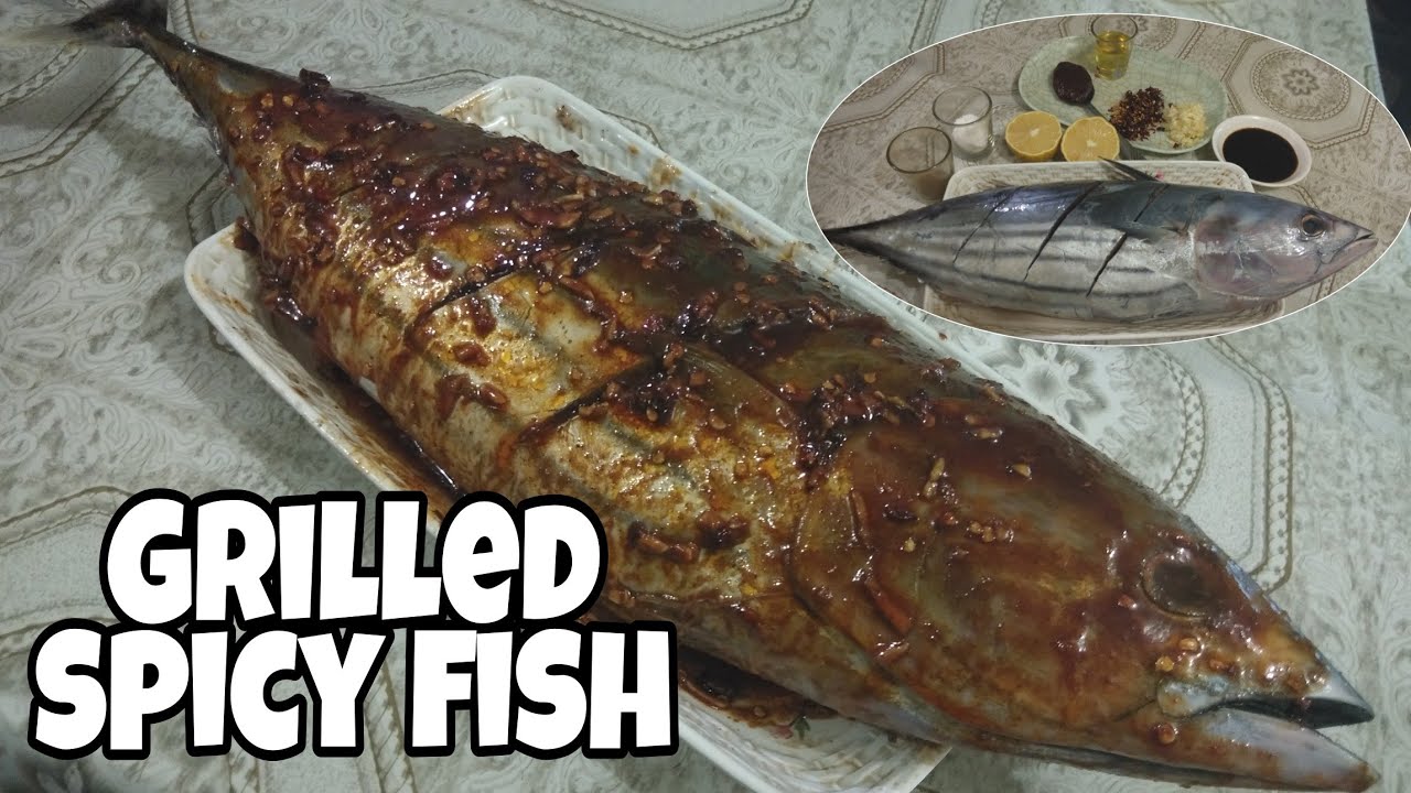 INIHAW NA TAMBAKOL | GRILLED SPICY FISH | LUTONG BAHAY - YouTube