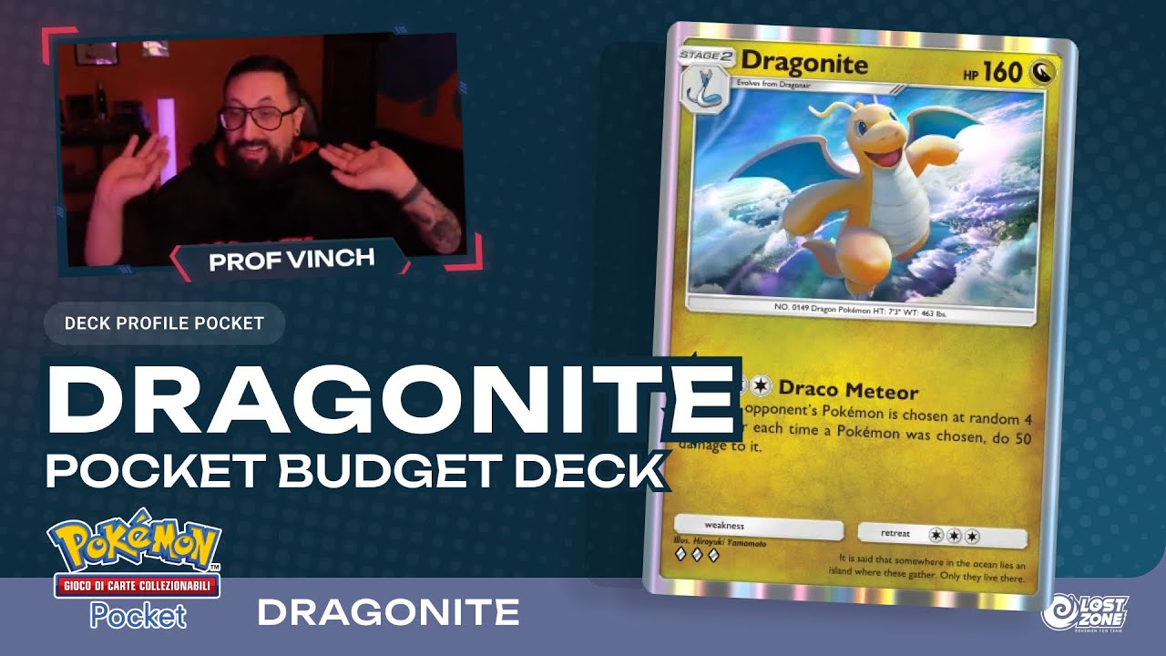 Dragonite | BUDGET DECK, PERFETTO PER INIZIARE | Pokémon TCG Pocket ...