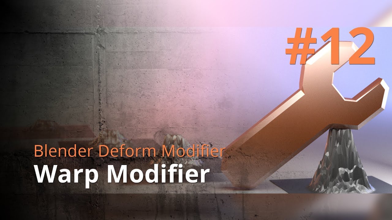 Blender Deform Modifier #12 - Warp Modifier - YouTube