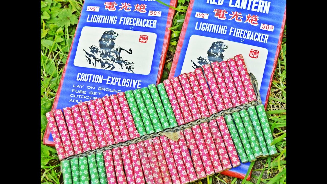 Various Firecrackers - YouTube