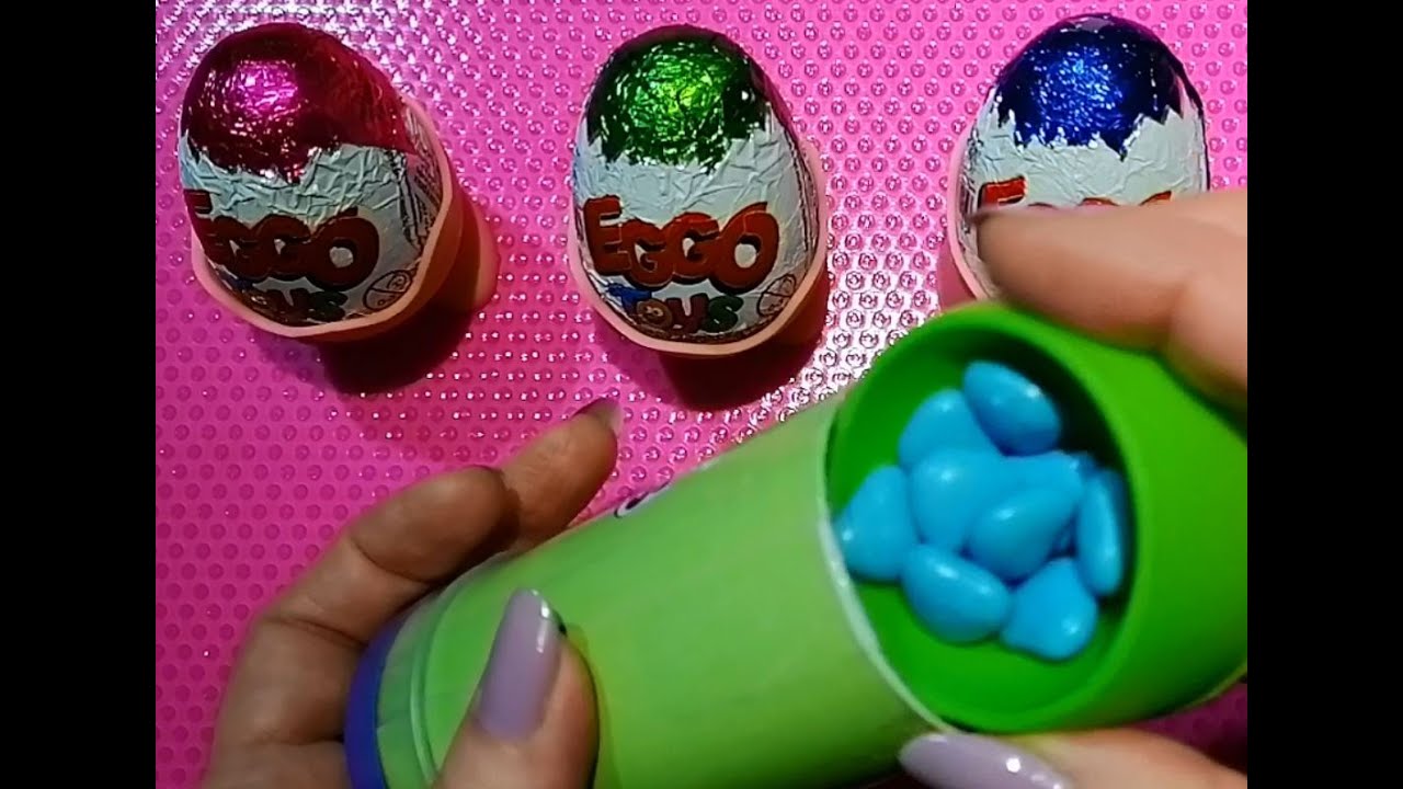 Strangely Satisfying Video Bright jelly beans in jars. - YouTube