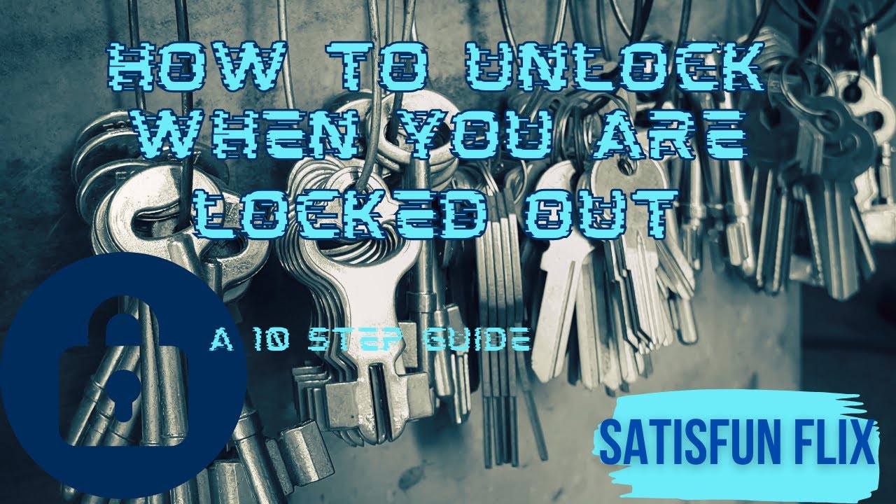 Unlocking Solutions A Guide on How to Open the Door When You Are Locked ...