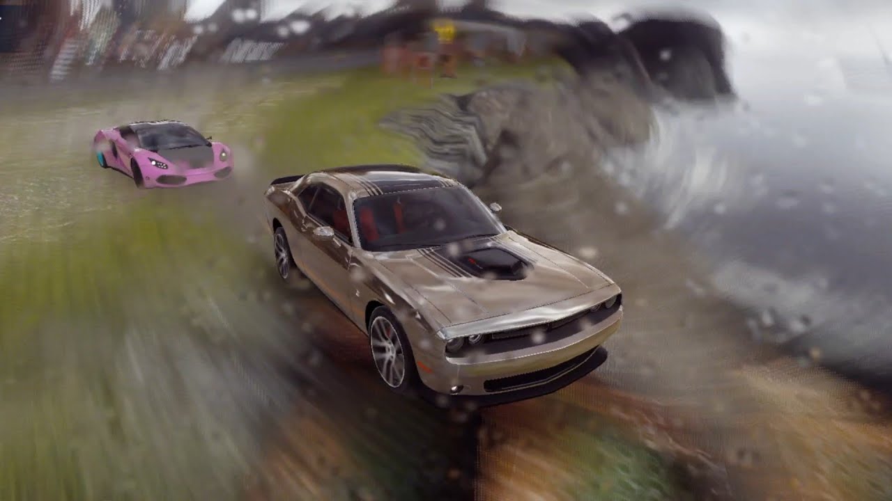 Scotland Credit Heist using EPIC Dodge Challenger 392 - YouTube