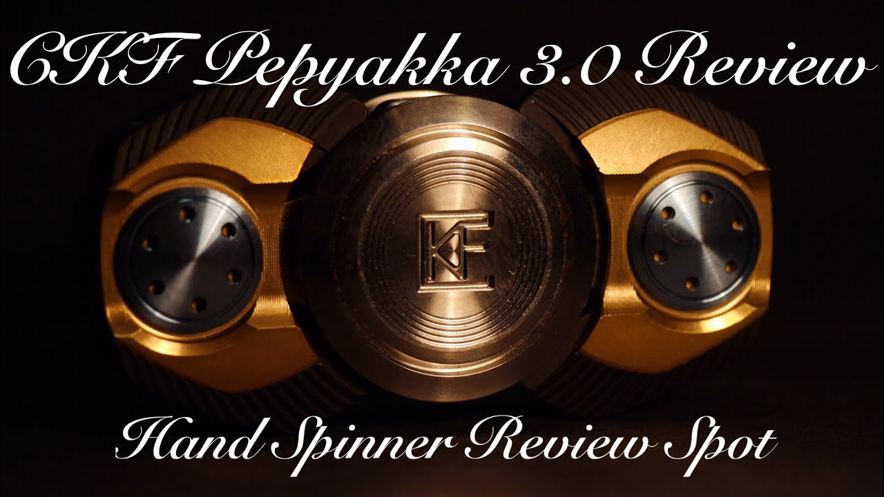 CKF Pepyakka 3.0 Review / Overview - Custom Knife Factory Fidget Hand ...
