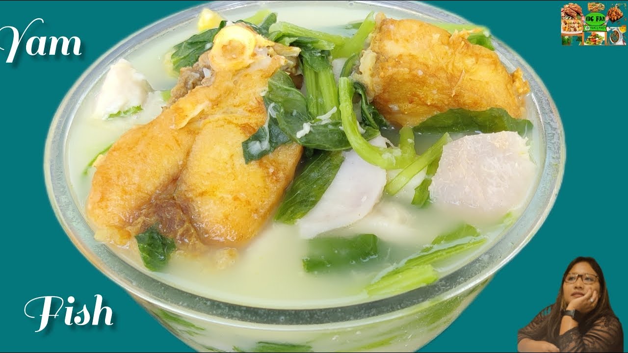 Yam With Fish Boiled Recipe | Ethnic Northeast Indian Recipe !! - YouTube