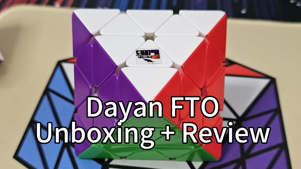 Dayan FTO Unboxing and Review - YouTube