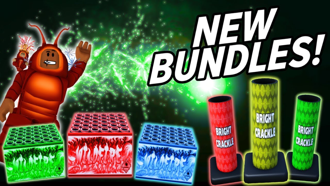 New Wildfire Dump And Bright Crackle Bundles! (Fireworks Playground ...