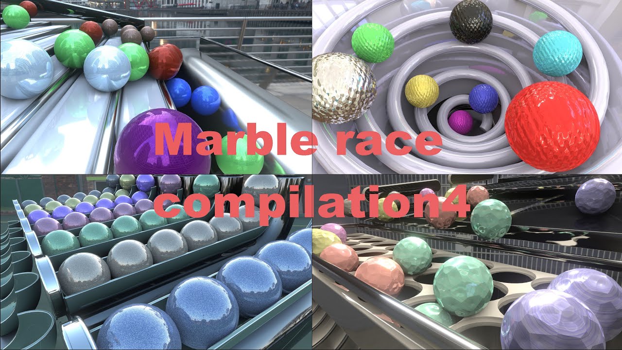 The best Marble race compilation4 - YouTube