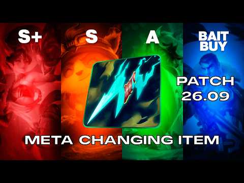 Statikk Shiv Buffs Are Game Breaking (Patch Analysis 26.09)