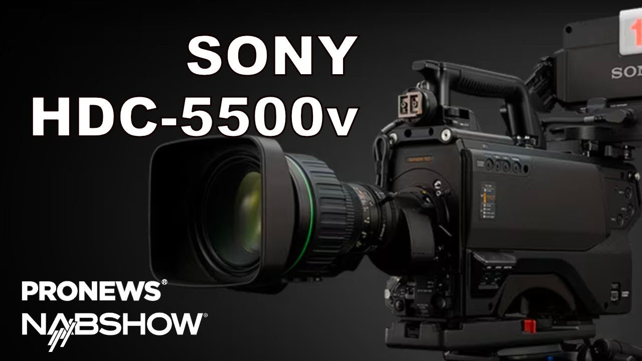 Variable ND System! HDC-5500V | PRONEWS Global at NAB2023 - YouTube