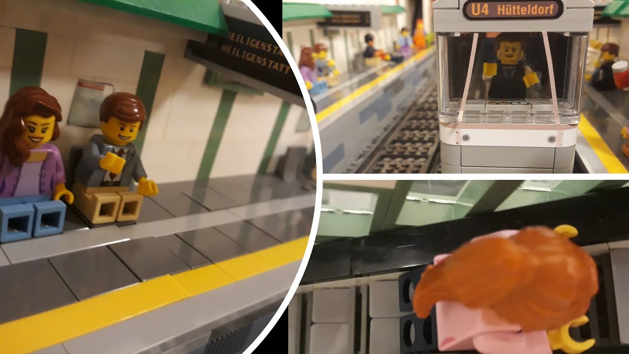 Lego Wiener U-Bahn Station - YouTube