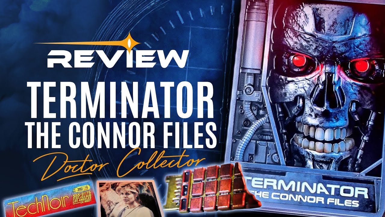 Unboxing review Doctor Collector Terminator The Connor files - YouTube