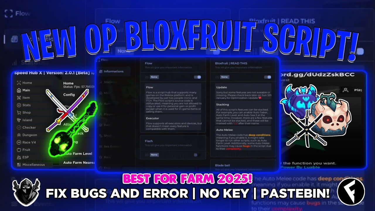 BLOX FRUITS Script Pastebin 2025 UPDATE AUTO FARM | UNDETECTED (ANTI ...