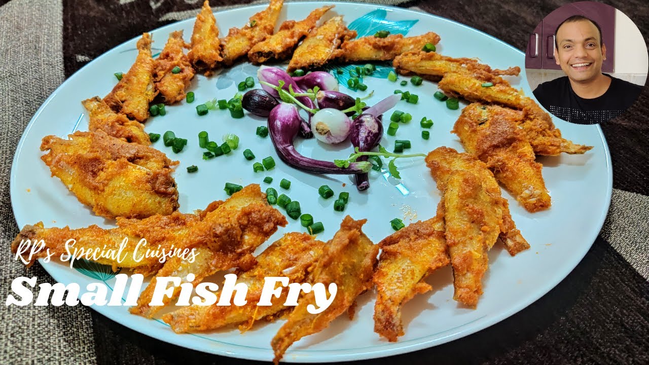 Small Fish Fry | Chuna Machha Fry | Nethili Fish Fry | Anchovy Fry ...